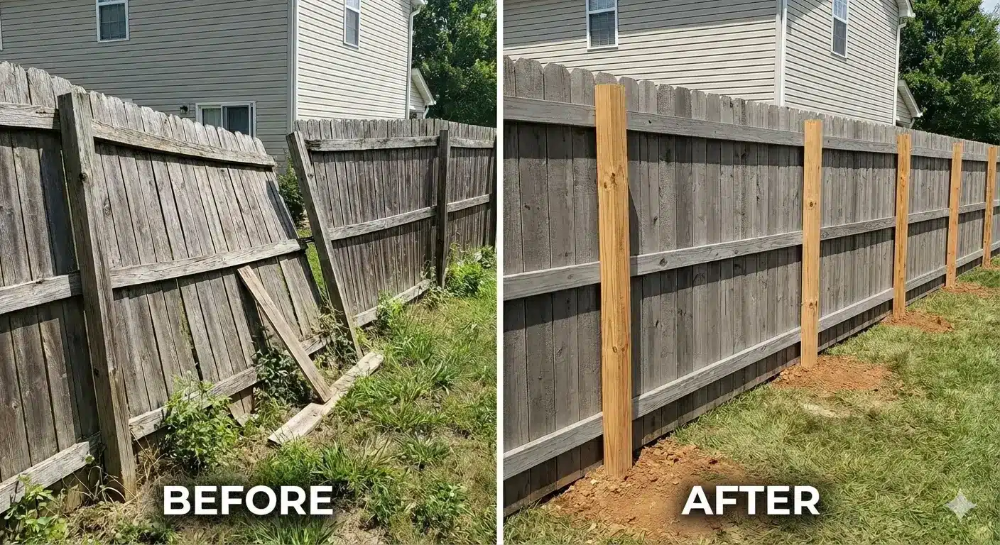 How We Turn a Rotten Fence Post into a 20-Year Solution